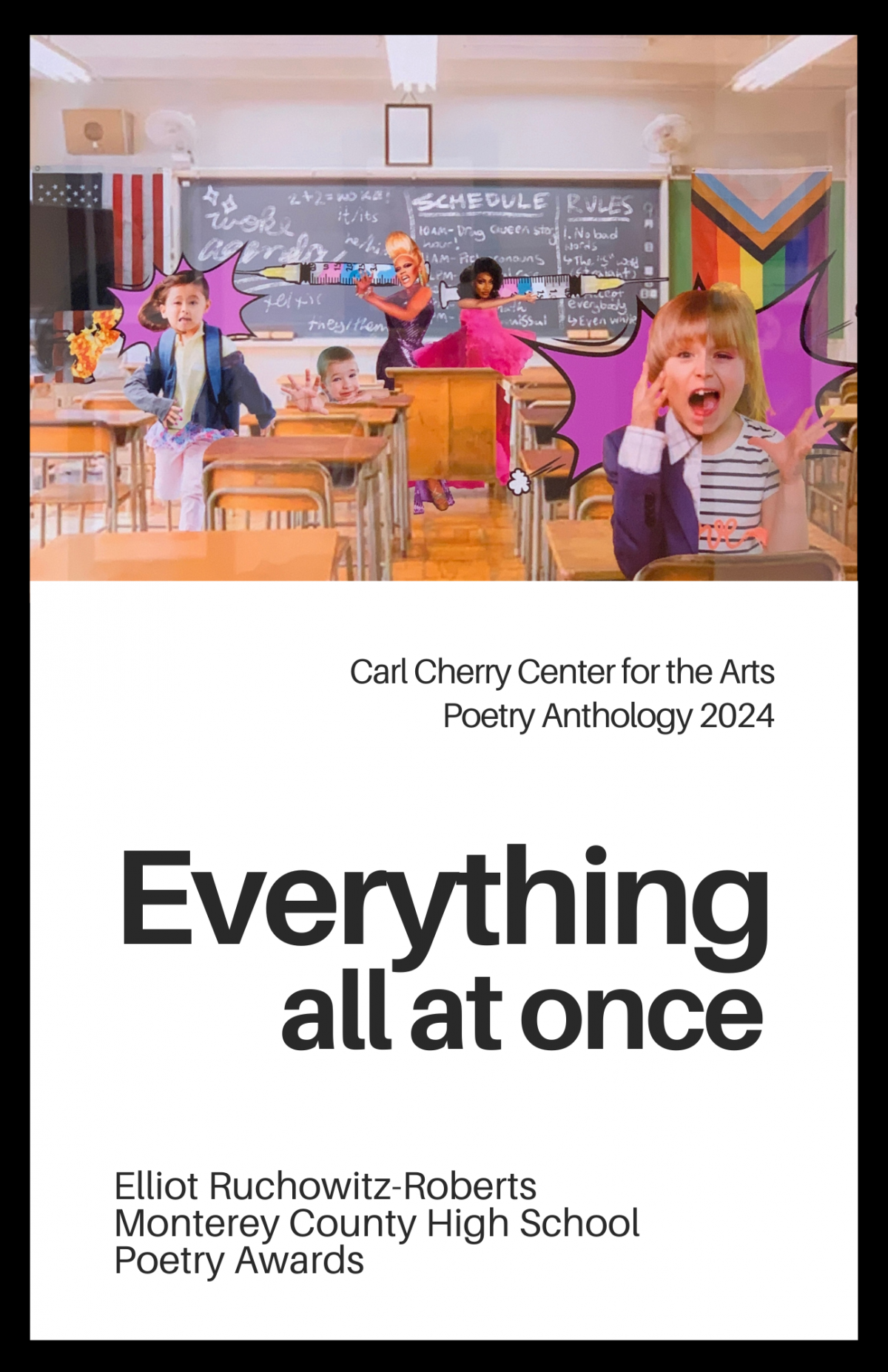 Elliot Ruchowitz-Robert Poetry Awards 2024 – Carl Cherry Center for the ...